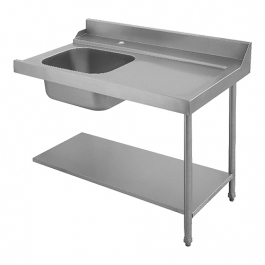 pre-rinse table |120cm|