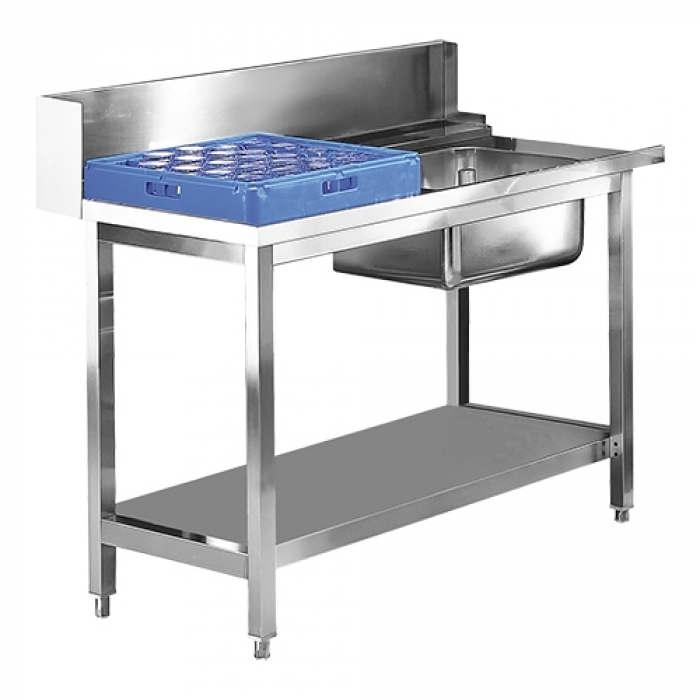 pre-rinse table |120cm|
