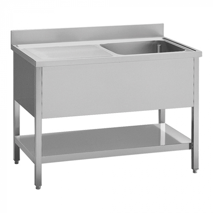 pre-rinse table |120cm|
