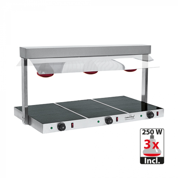 food warmer with gantry
