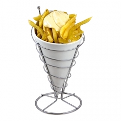 stand serving french fries
